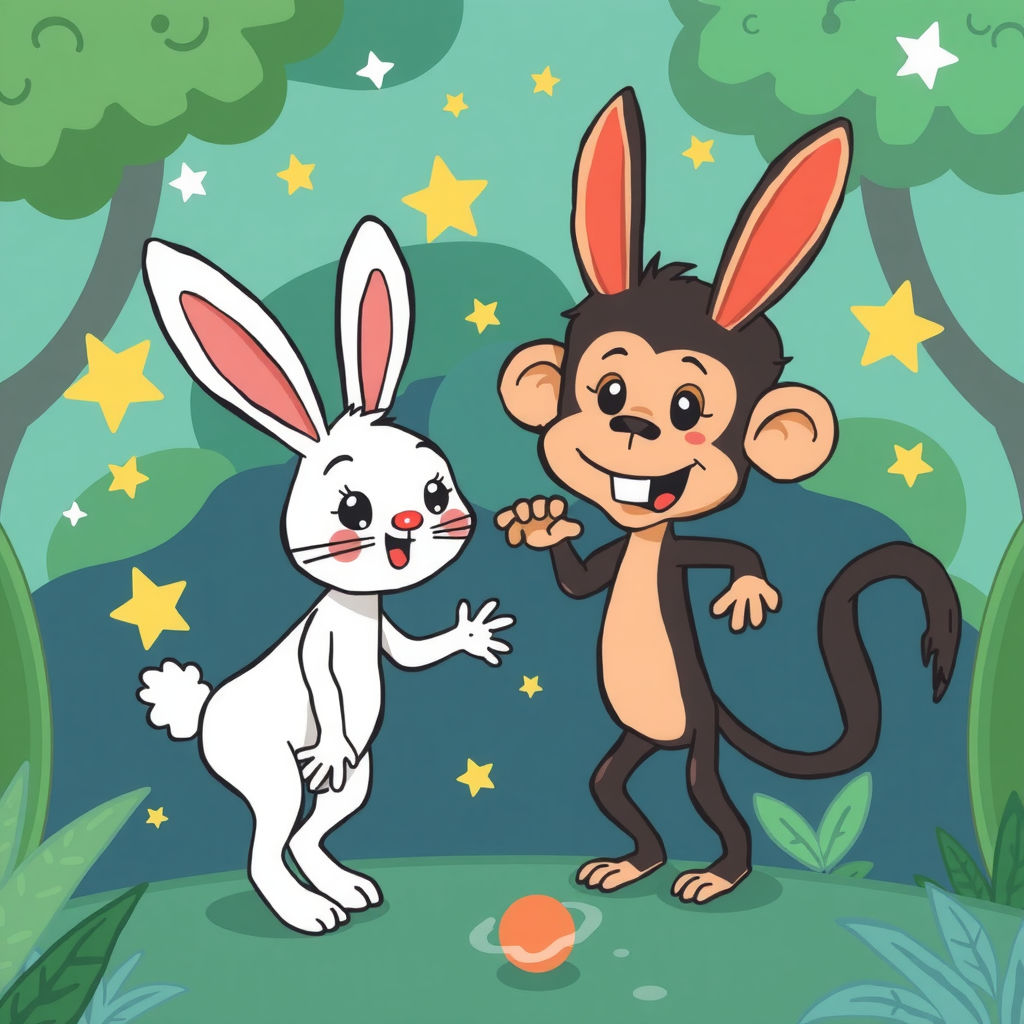 Bunny and Monkey: EP11 – Curse of the Weremonkey | Story.com