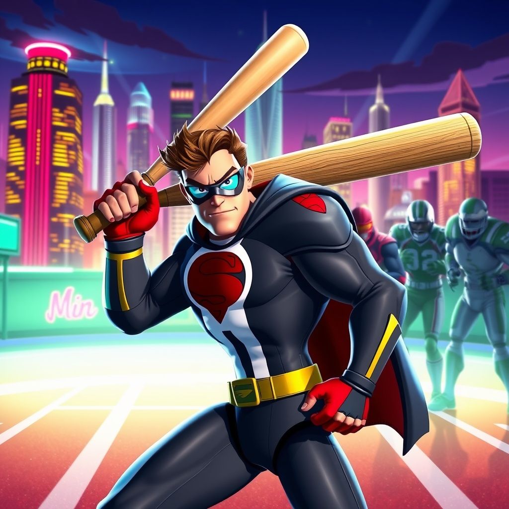 Ninja Baseball Bat Man: The Stolen Trophy | Story.com