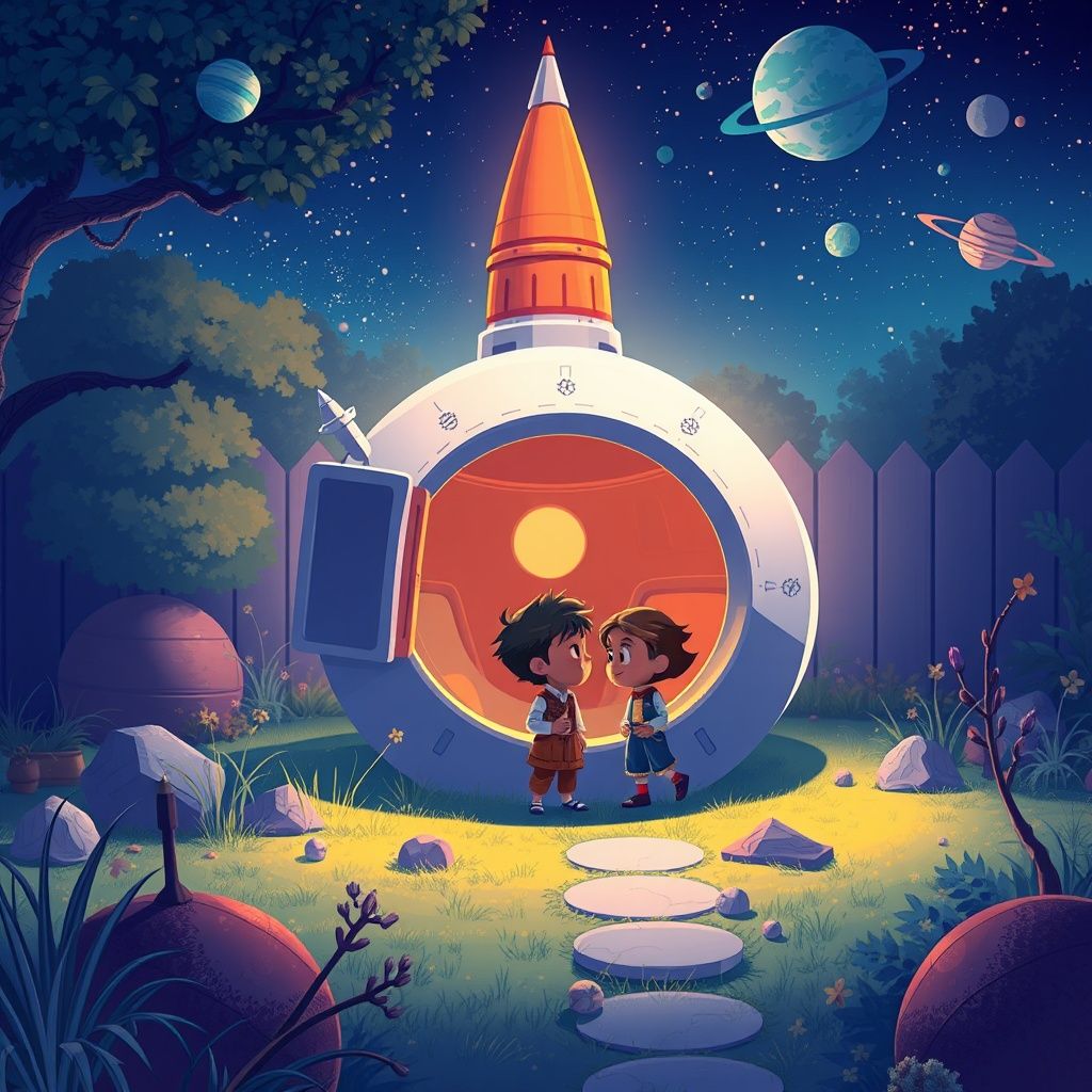 Space Adventure: The Hidden Spaceship | Story.com