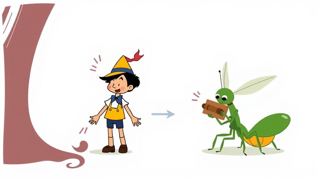 Pinocchio's Transformation Journey | Story.com