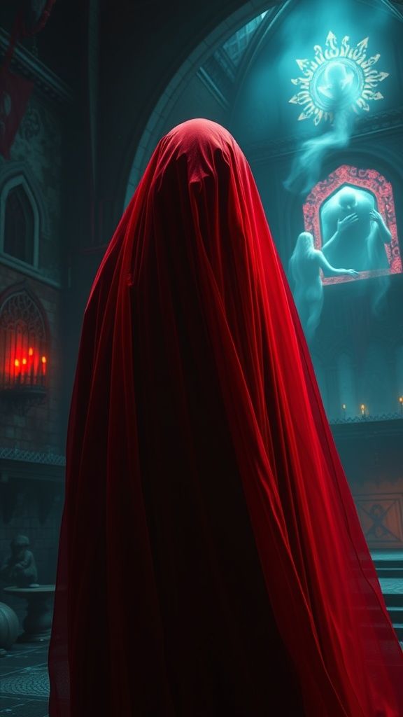 Watch:The Crimson Veil | AI Horror Videos | Story.com