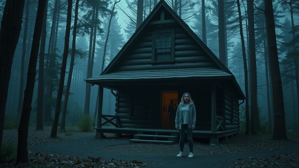 Watch:The Haunted Cabin Retreat | AI Horror Videos | Story.com