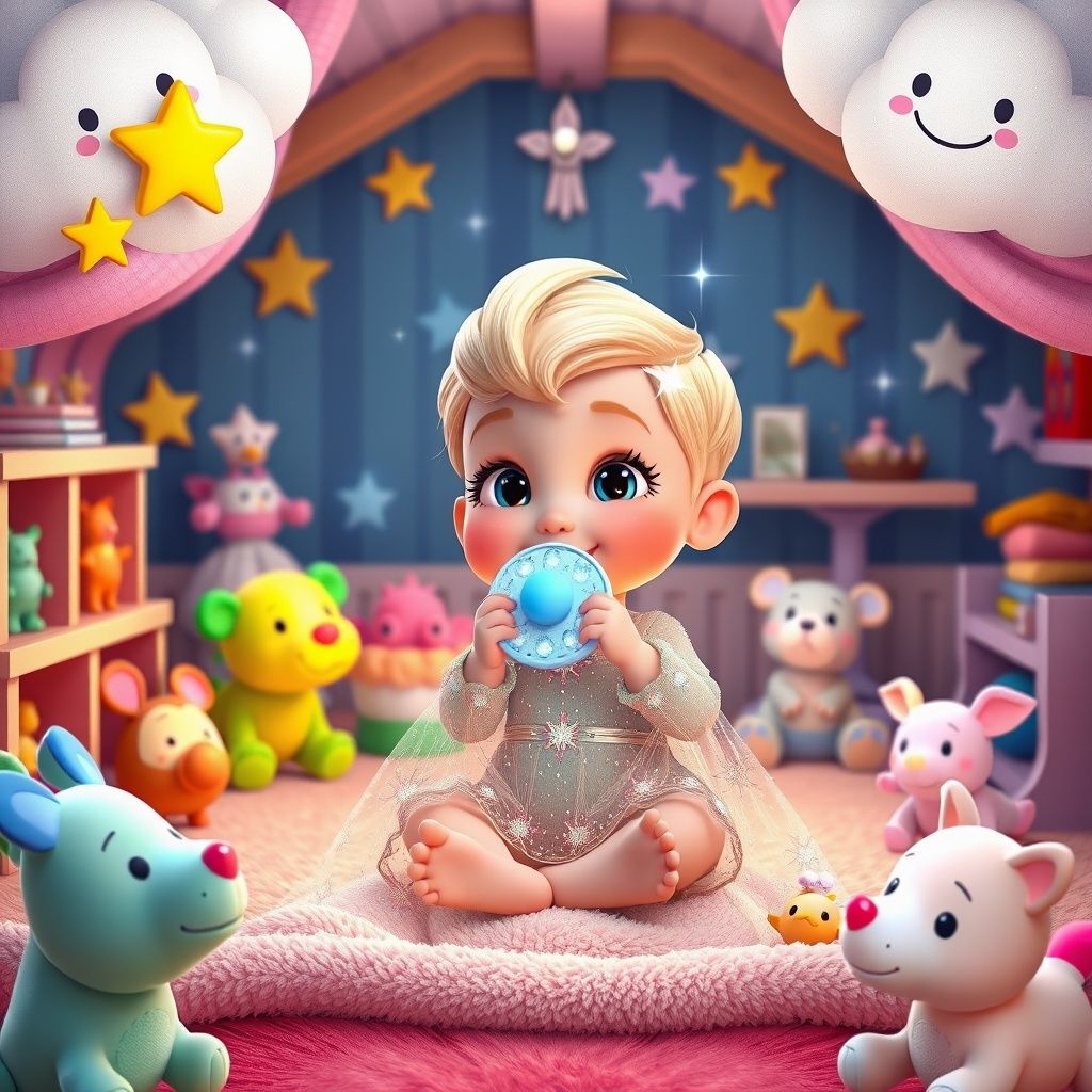 Baby Aurora and the Magic Pacifier | Story.com