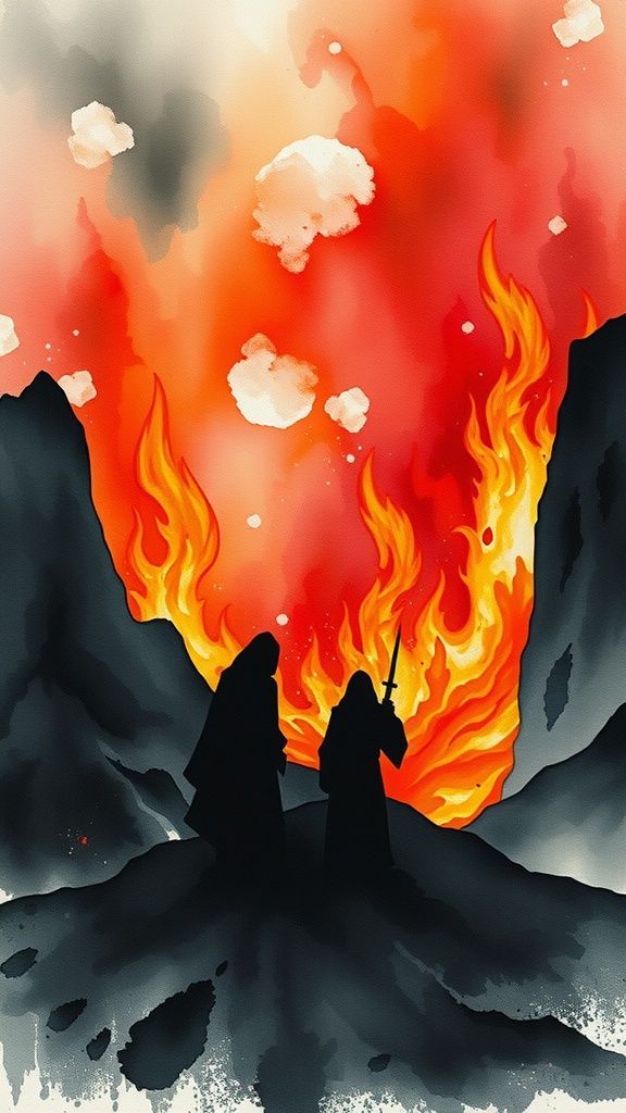 Watch:Hijrah ke Api yang Sunyi | AI Horror Videos | Story.com