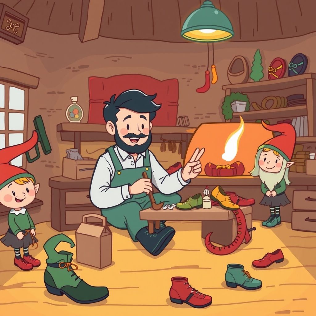 The Shoemaker and the Little Elves | Story.com