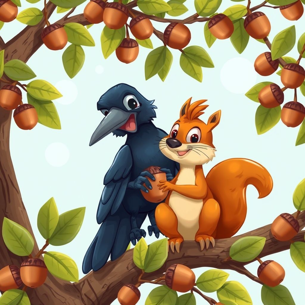 The Squirrel's Secret Stash | Story.com