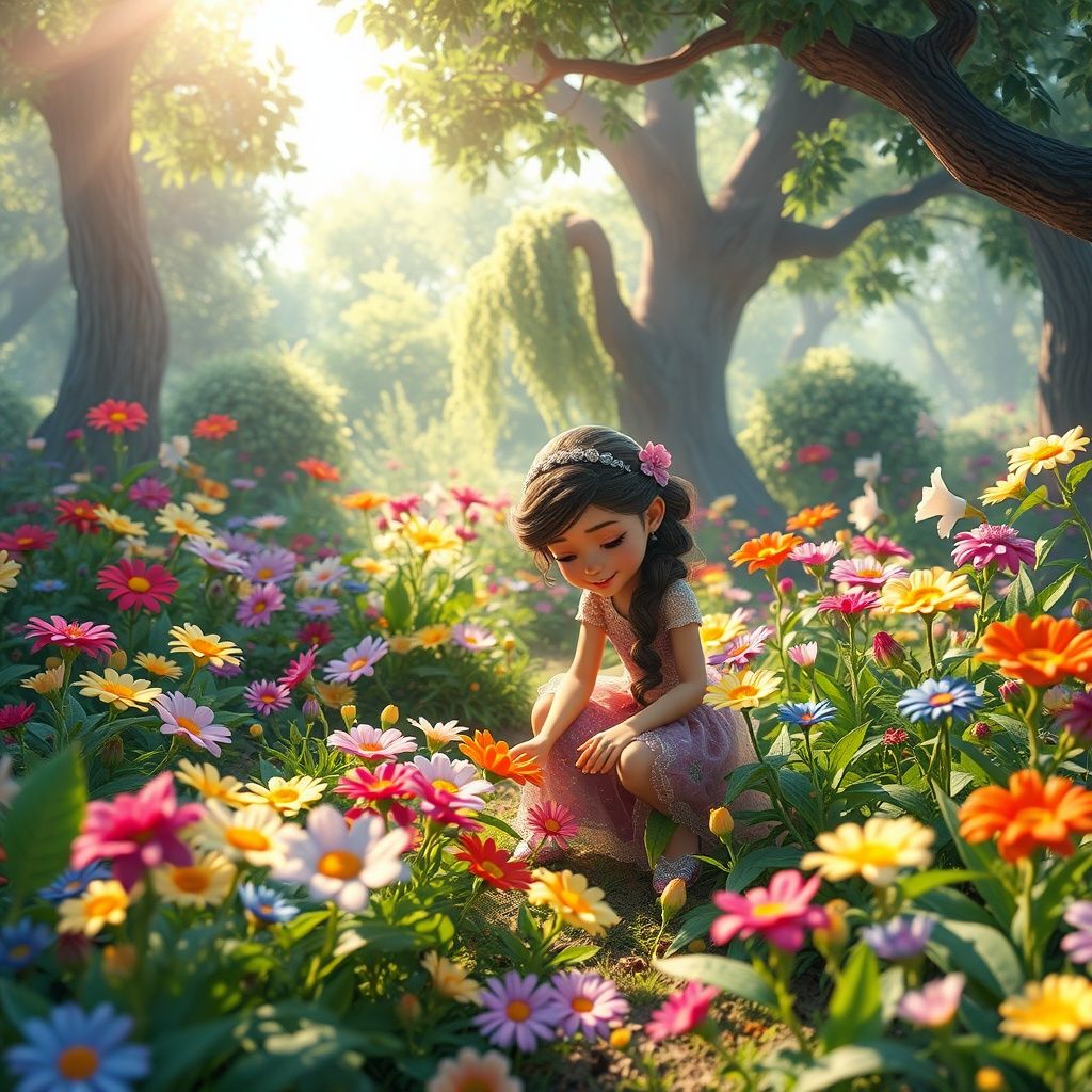 The Secret Garden of Princess Flora | Story.com