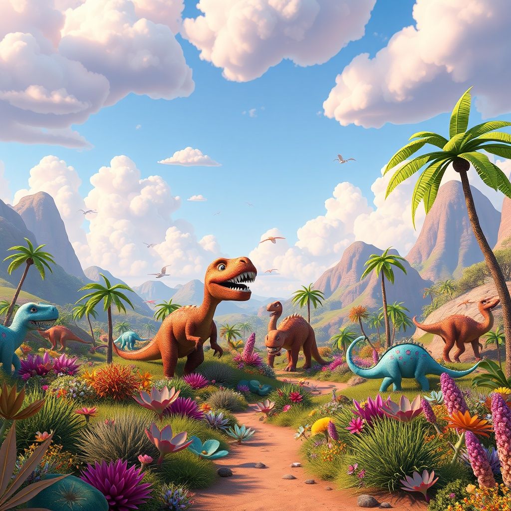 The Adventures of Dino in the Hidden Valley | Story.com