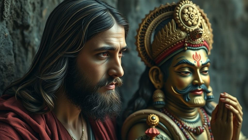 Watch:Jesus Christ Through Hindu Eyes | AI Philosophy Videos | Story.com