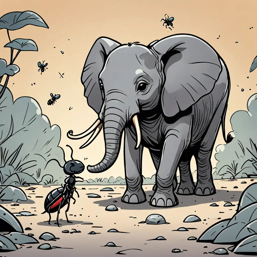 The Elephant and the Ant | Story.com