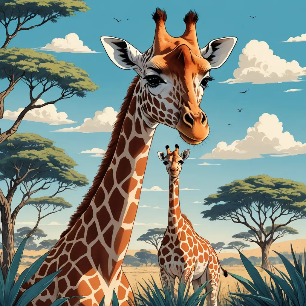 A Jornada da Girafa Kimade | Story.com