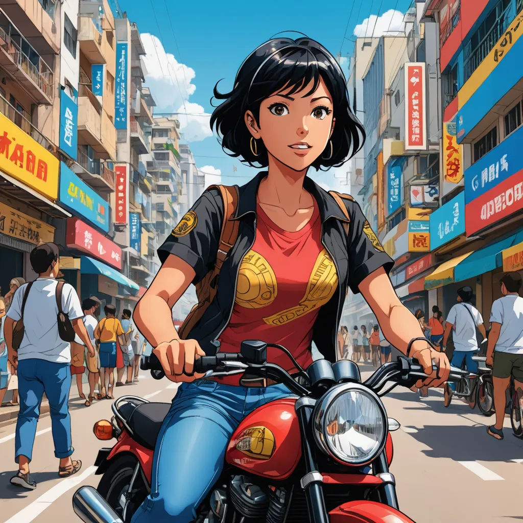 Rute, a Motoqueira | Story.com