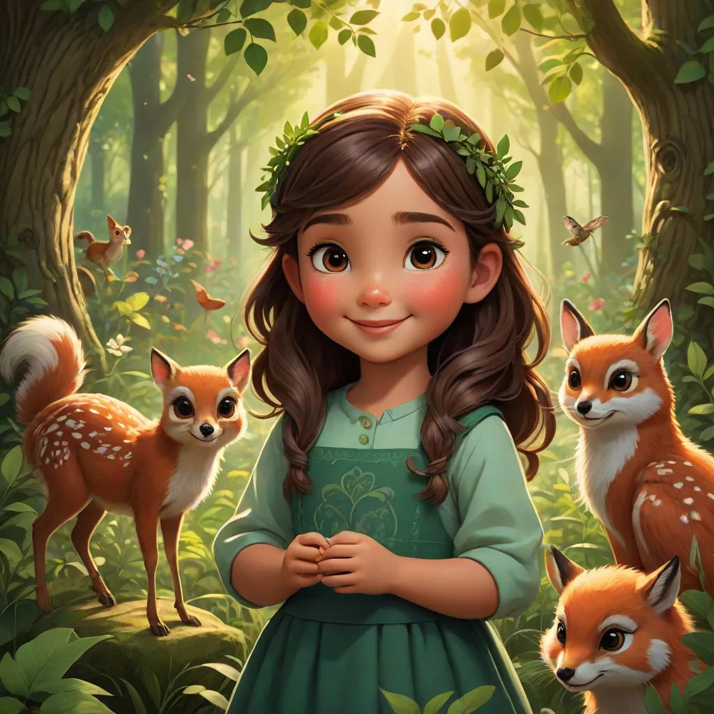 The Little Girl and the Forest Friends | Story.com