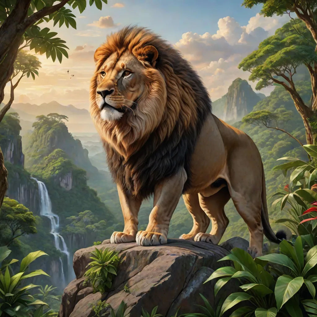 The Reign of the Jungle King: A Tale of Majesty and Might | Story.com