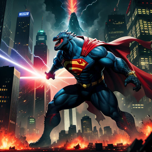 Godzilla vs Superman: Clash of the Titans | Story.com