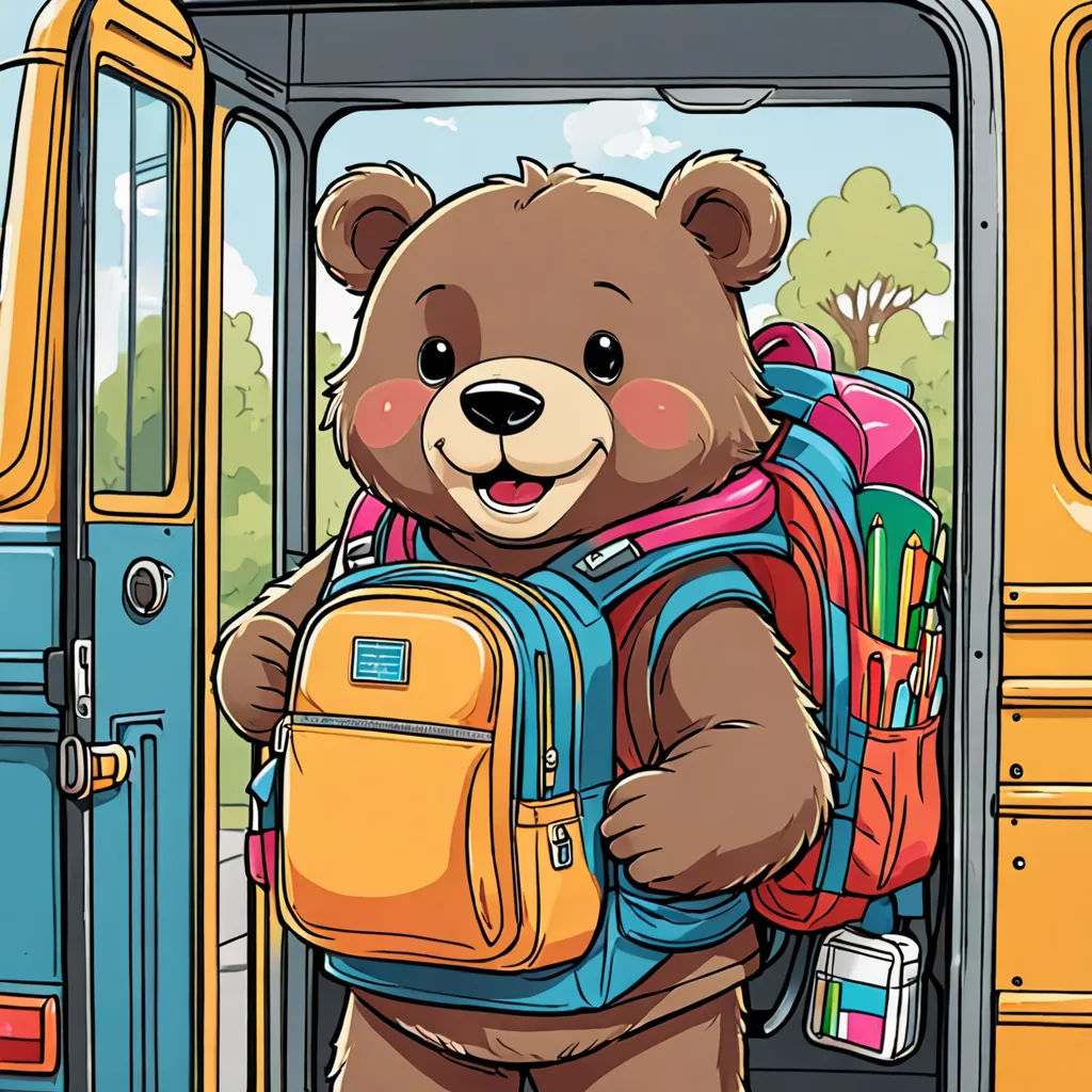 Bear's First Day of School | Story.com