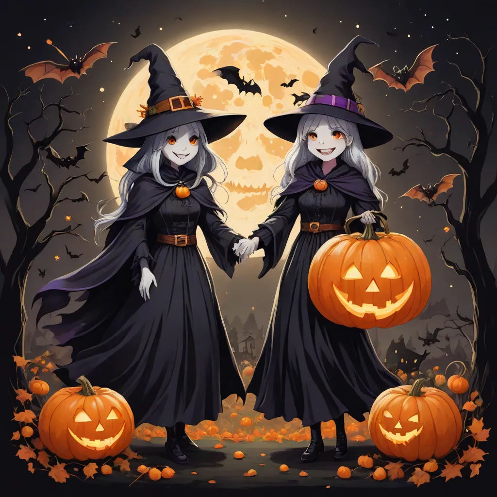 Spooky Friends on Halloween Night | Story.com
