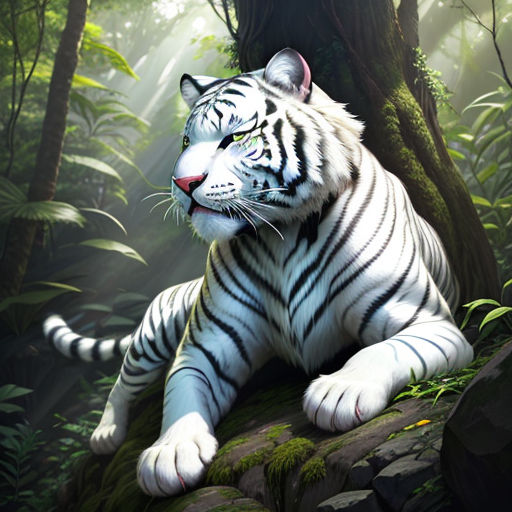 Byakko The White Tiger