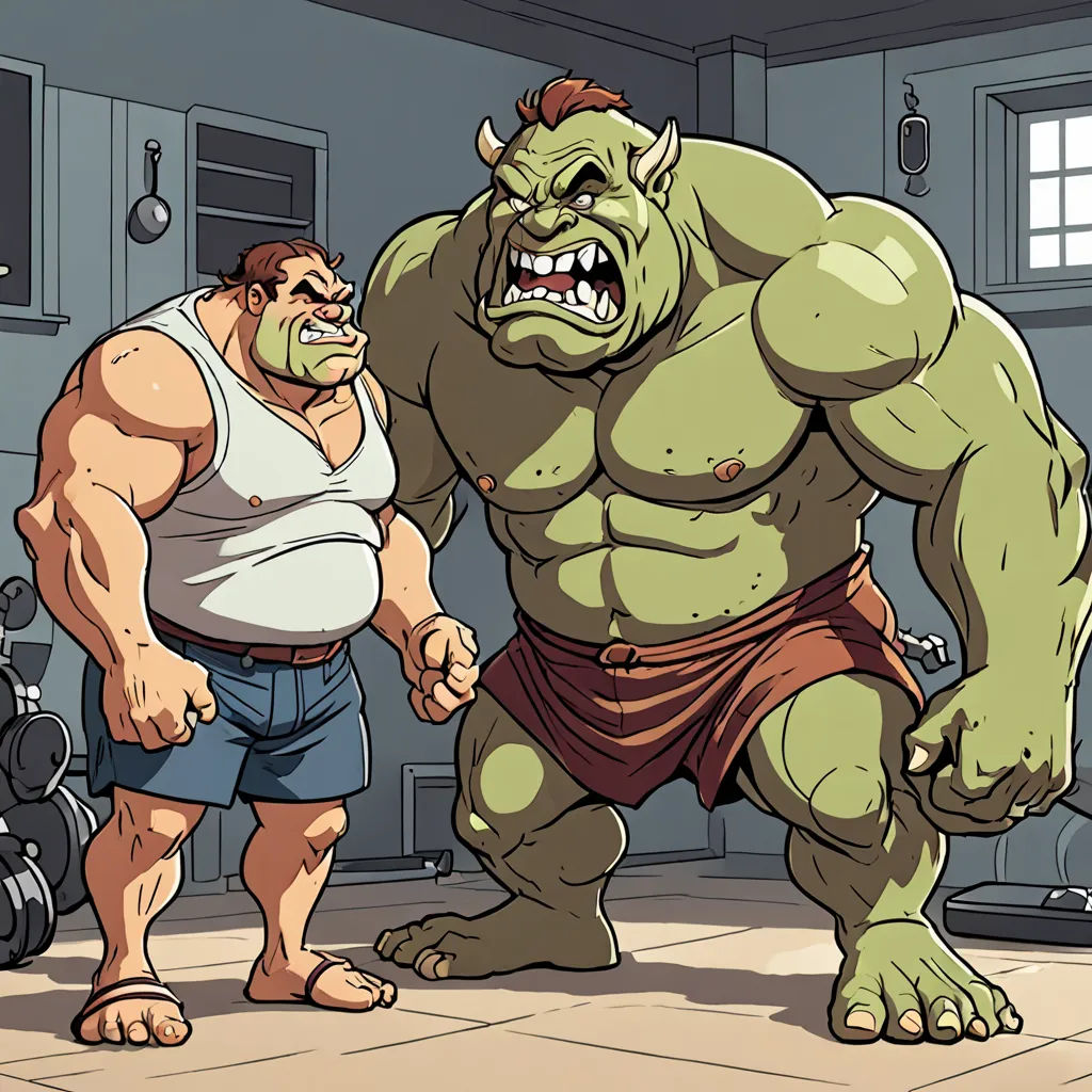 The Ogre's Unfortunate Appetite for Fitness | Story.com