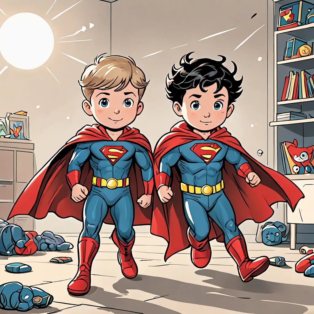 The Sharing Superheroes | Story.com