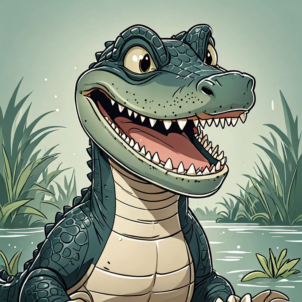 O Jacaré sem Dente | Story.com