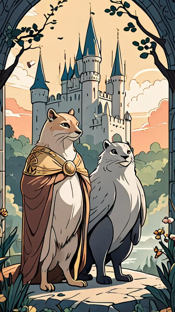 The Wise Lion And The Brave Donkey Story