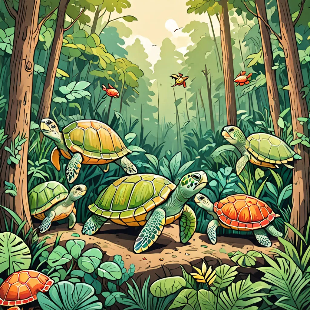 The Rainbow Forest Treasure Hunt | Story.com