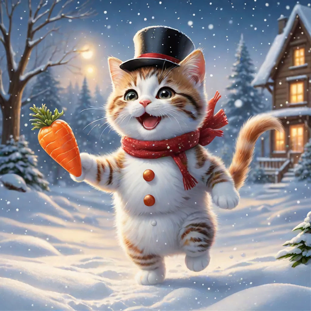 The Kitten and the Snowman | Story.com