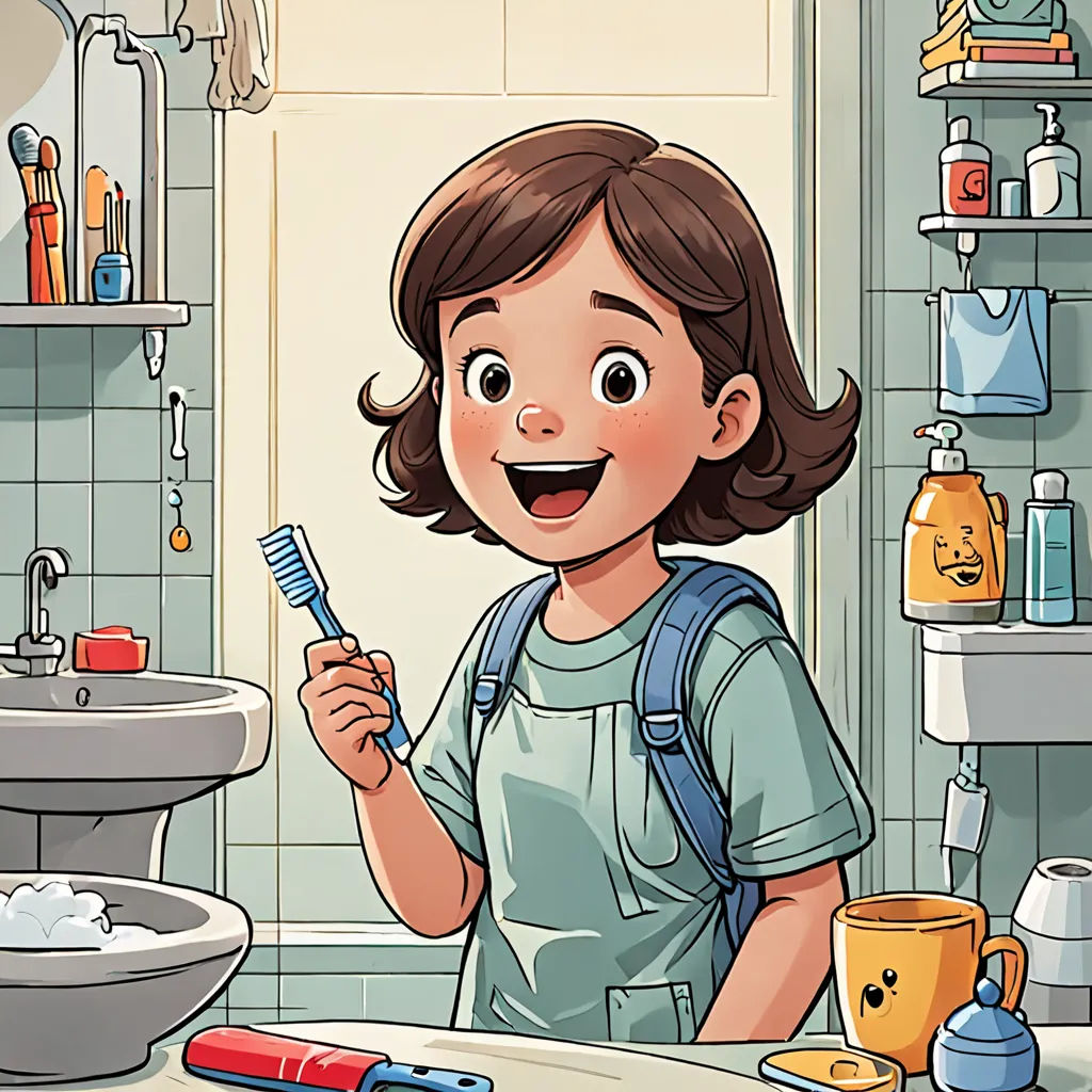 Sally and Squeaky's Toothbrush Adventure | Story.com