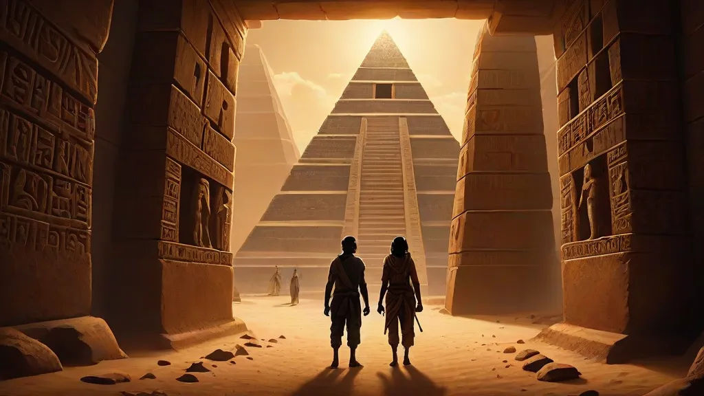 The Pyramid Adventure... | Story.com