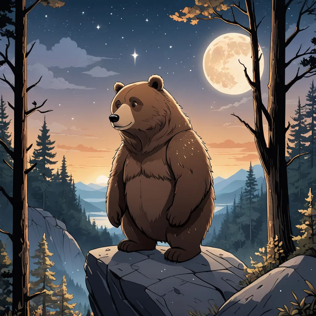 The Curious Bear and the Lost Star | Story.com