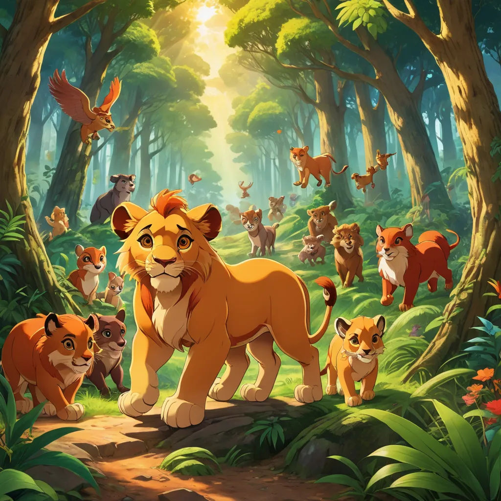 Simba's Journey of Courage | Story.com