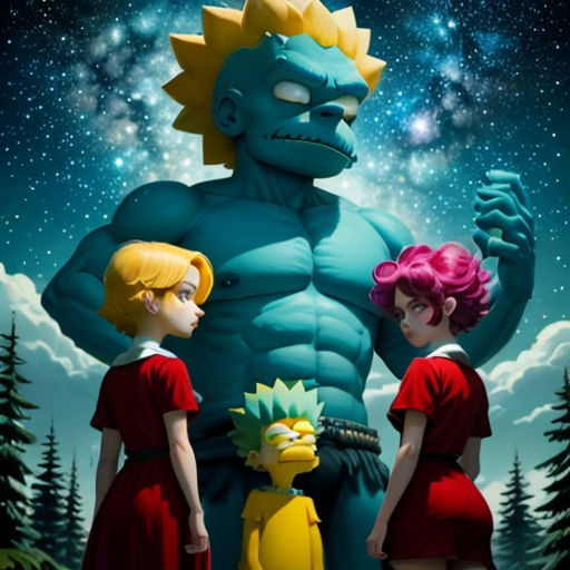 The Simpsons and Happy Tree Friends Go to Saturn | Story.com