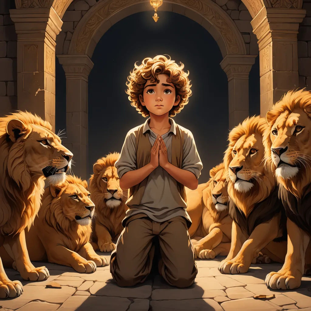 Daniel and the Lions' Den | Story.com