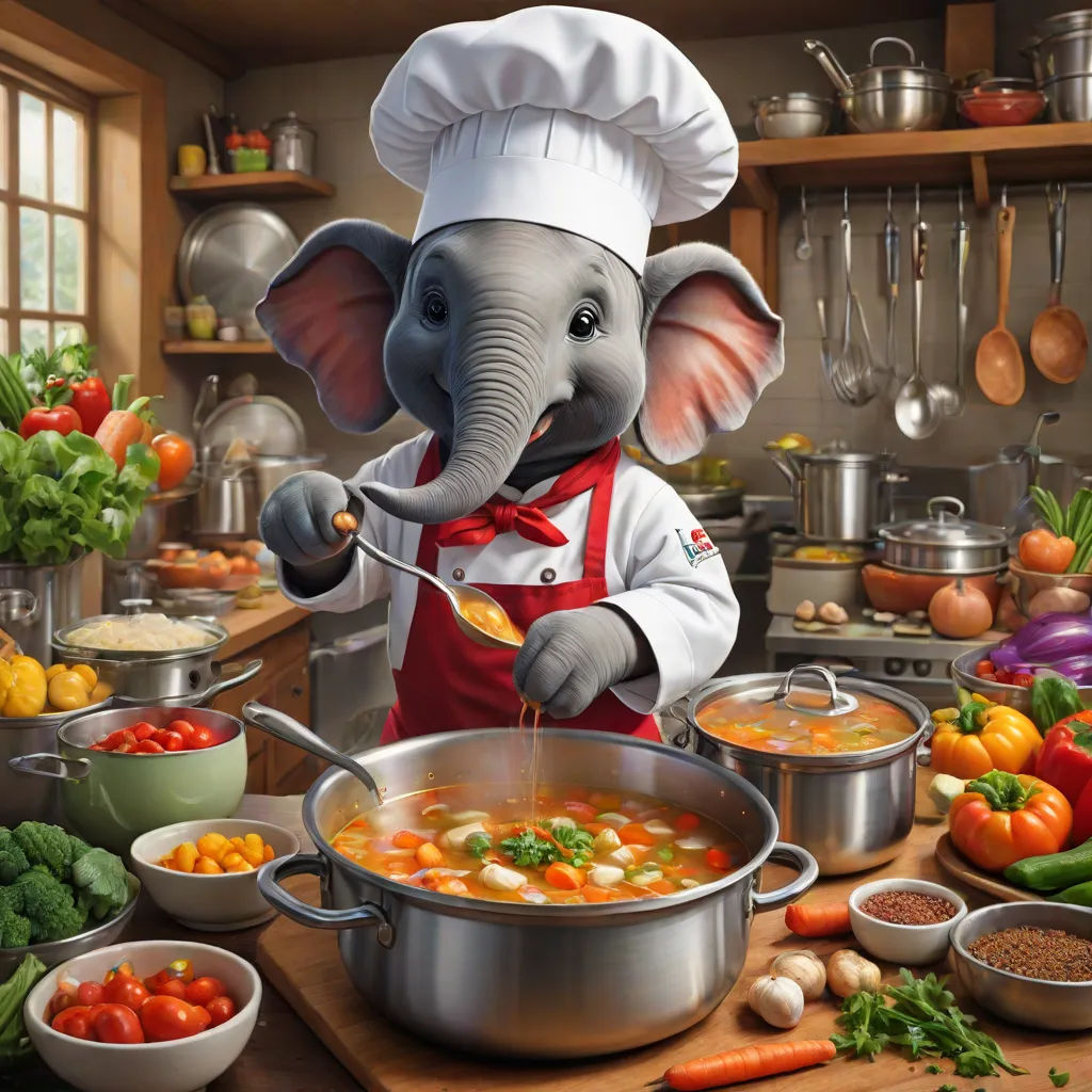 Eldin the Elephant's Spicy Soup Adventure | Story.com