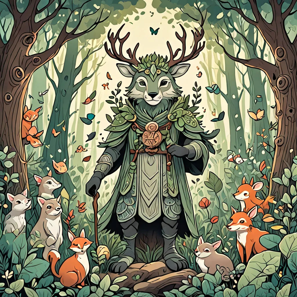 The Adventures of the Forest Guardian: A Nostalgic Tale of Familiar ...