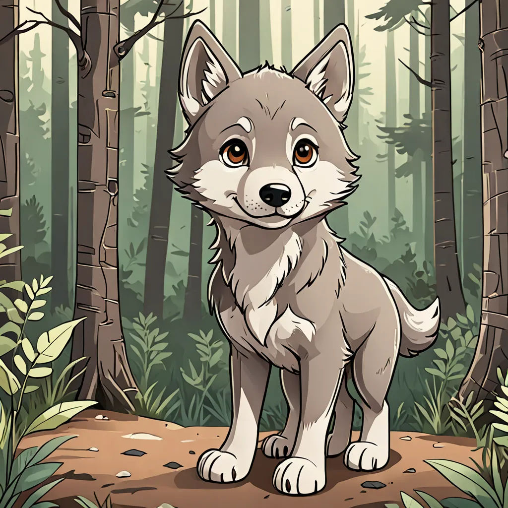 The Little Wolf Pup | Story.com
