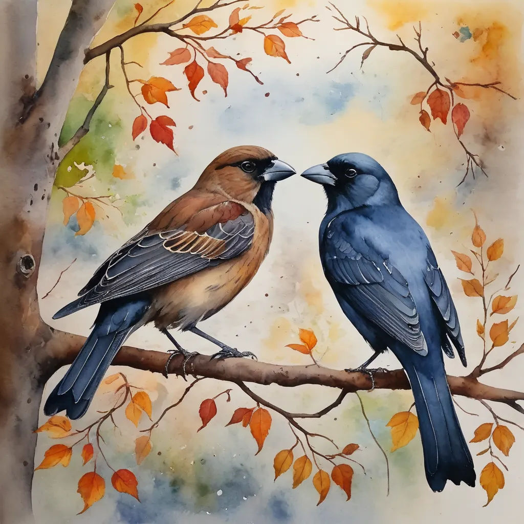 The Sparrow and the Crow | Story.com