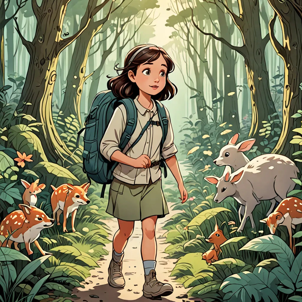 The Magical Journey of Luna and the Enchanted Forest | Story.com