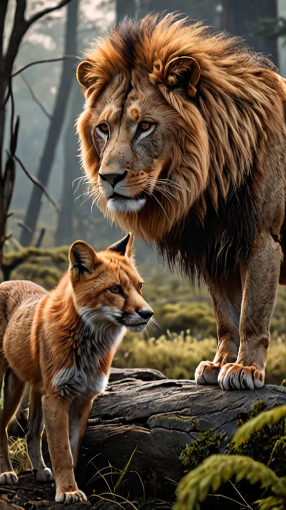 Watch:The Lion and the Fox | AI Adventure Videos | Story.com