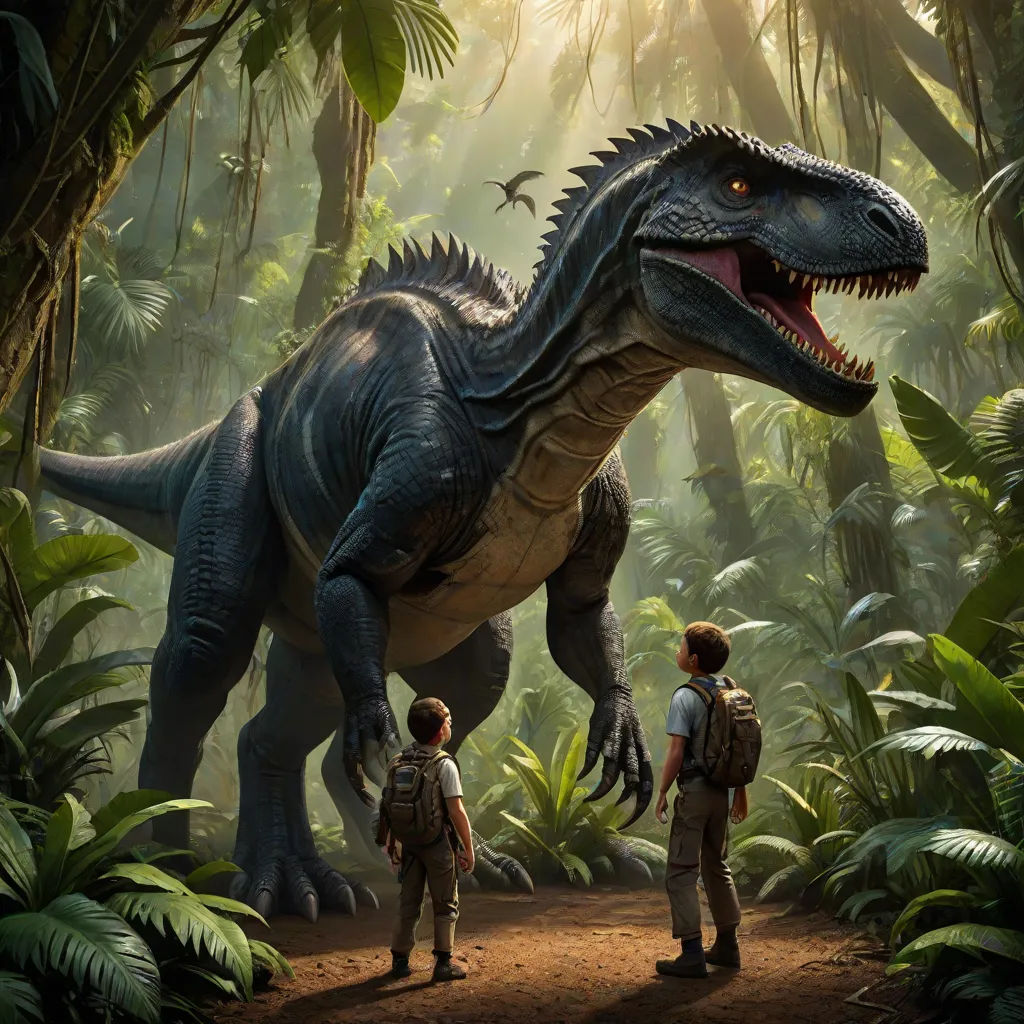 Liam e l'Indominus Rex | Story.com