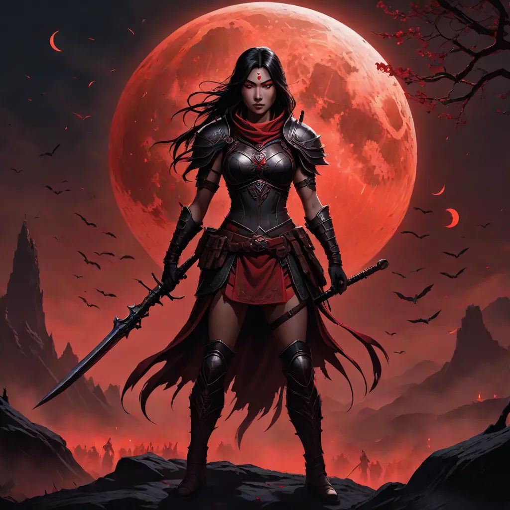 The Blood Moon Huntress | Story.com