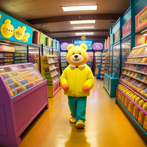 SpongeBob and Patrick's Adventure at Lucky the Bear's Store | Story.com