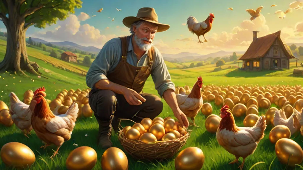 The Farmer and the Magical Hen | Story.com