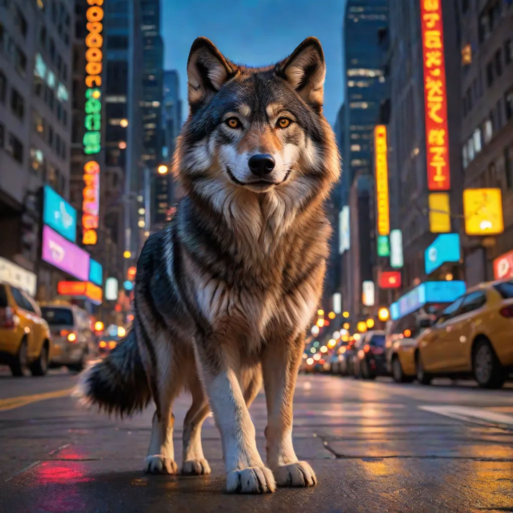 Simon the City Wolf | Story.com