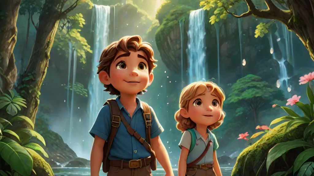 The Magical Waterfall Adventure | Story.com