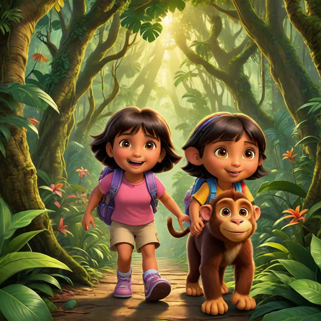 Dora's Great Jungle Adventure | Story.com