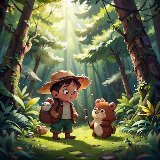The Lost Bear in Tranquil Forest | Story.com