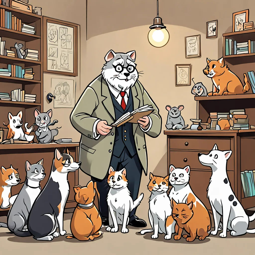 The Silly Adventures of Professor Paws | Story.com