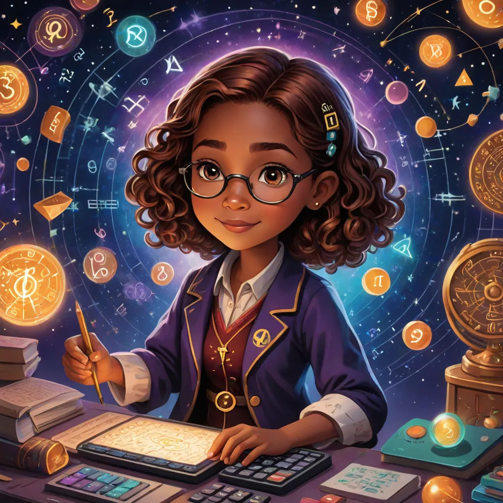 6 year old Penny Ritch The Math Magician... | Story.com